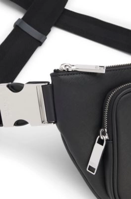 BOSS Slimline Belt Bag With Logo Lettering