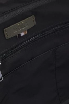 BOSS Grained Document Case With Logo Lettering