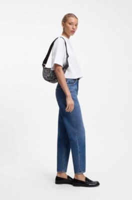 Hugo Patterned Hobo Bag