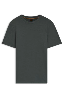 BOSS Cotton-jersey T-shirt With Logo Detail