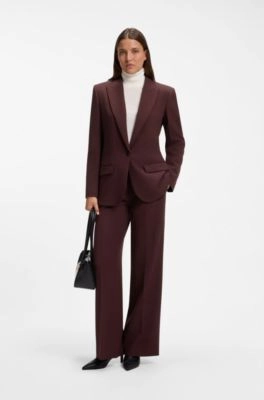 Hugo Regular-fit Pants With A Straight Leg