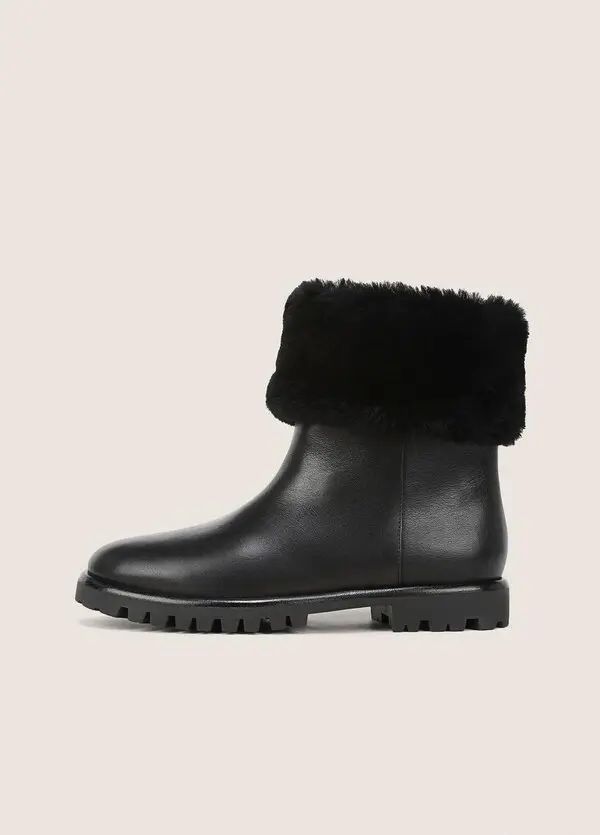 Vince Cameron Shearling Lug-sole Boot