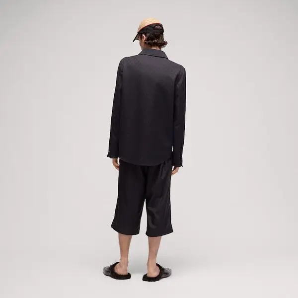 Gucci Gg Cotton Canvas Shirt
