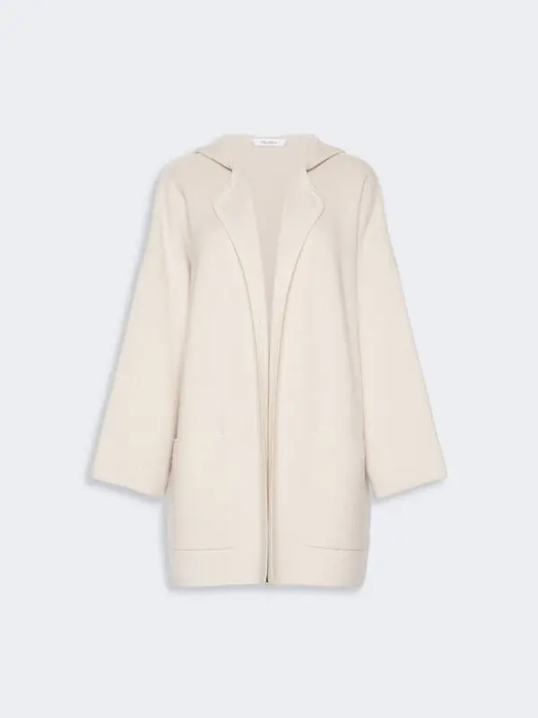 Max Mara Wool And Cashmere Hooded Cardigan