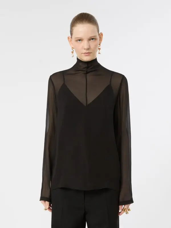 Max Mara Silk Blouse With Camisole