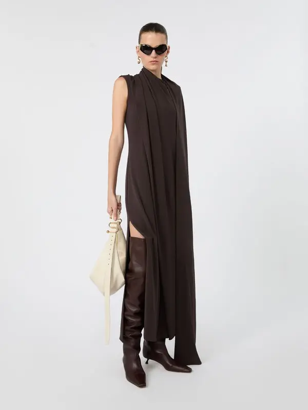 Max Mara Long Jersey Dress