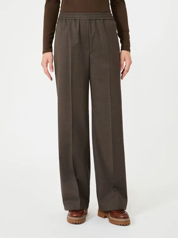 Max Mara Stretch Wool Batavia Trousers