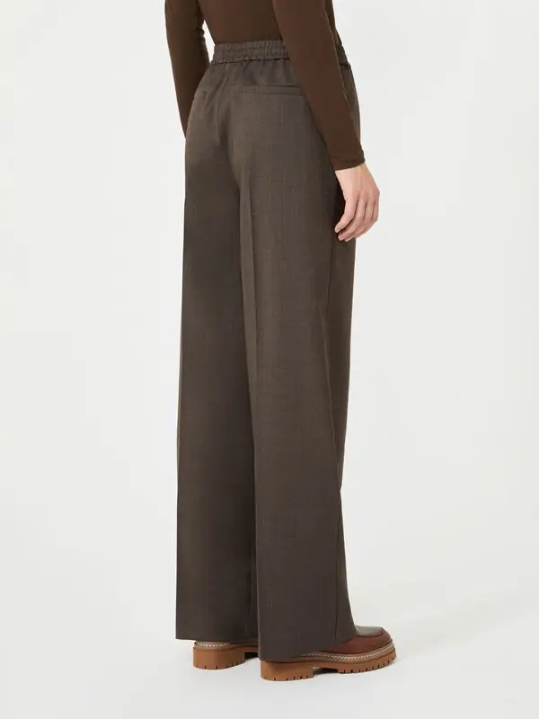 Max Mara Stretch Wool Batavia Trousers