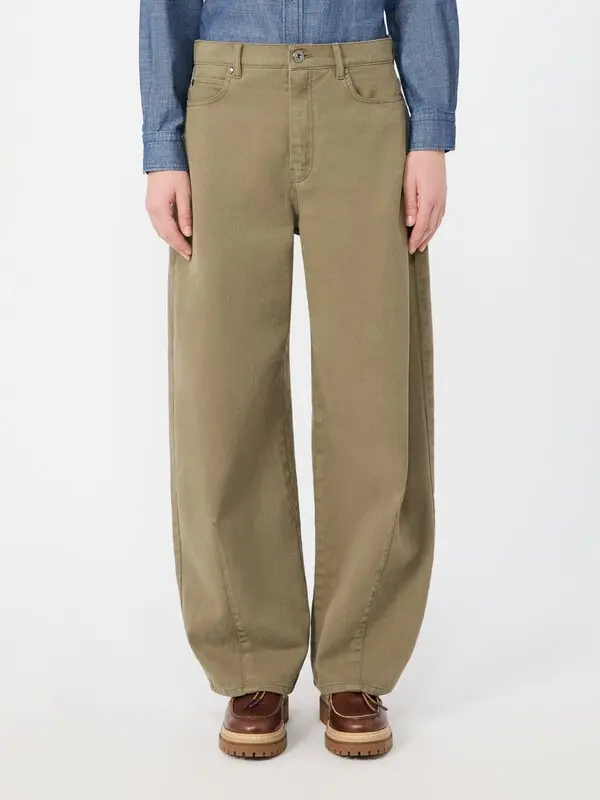 Max Mara Cotton Drill Trousers