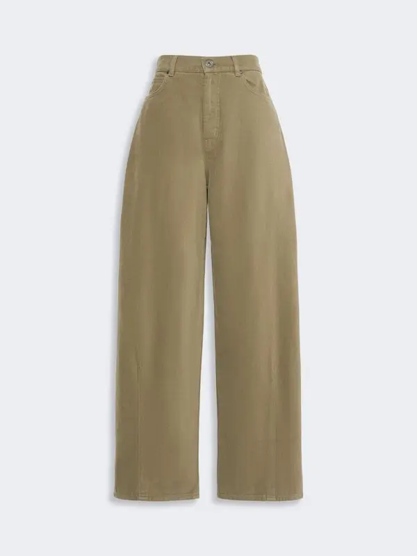 Max Mara Cotton Drill Trousers