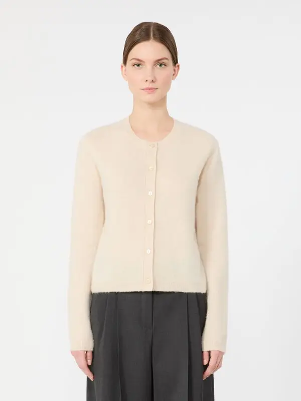 Max Mara Wool And Cashmere Yarn Cardigan