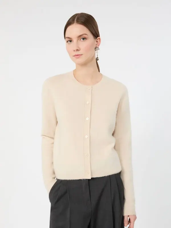 Max Mara Wool And Cashmere Yarn Cardigan