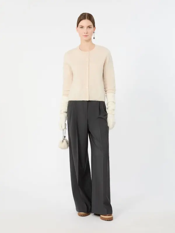 Max Mara Wool And Cashmere Yarn Cardigan