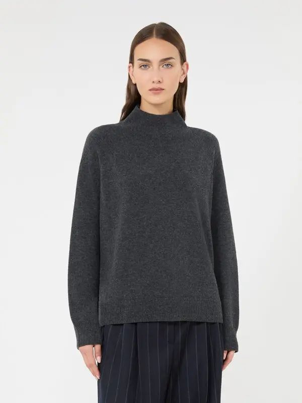 Max Mara Carded Wool And Cashmere Yarn Sweater