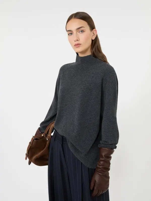 Max Mara Carded Wool And Cashmere Yarn Sweater