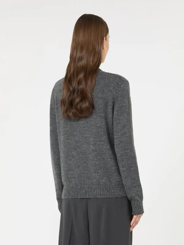 Max Mara Alpaca And Wool-blend Yarn Sweater