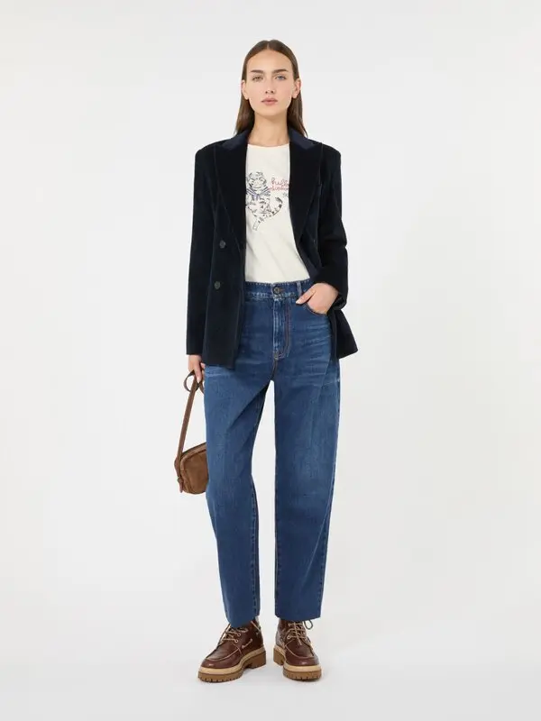 Max Mara Regular Fit Stretch Jersey T-shirt