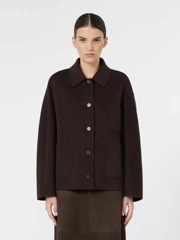 Max Mara Wool Broadcloth Jacket