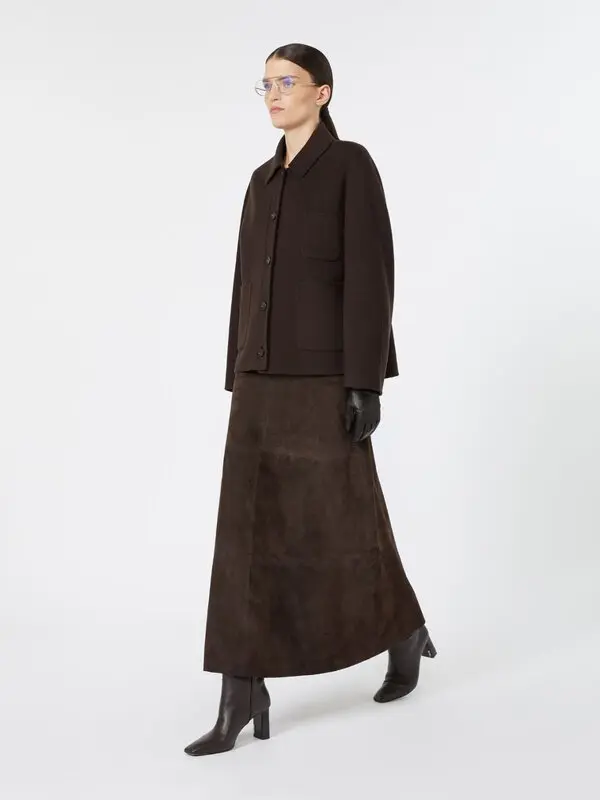 Max Mara Wool Broadcloth Jacket