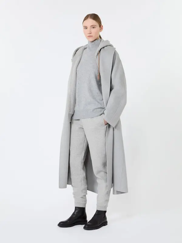 Max Mara Brushed Wool Polo-neck Sweater