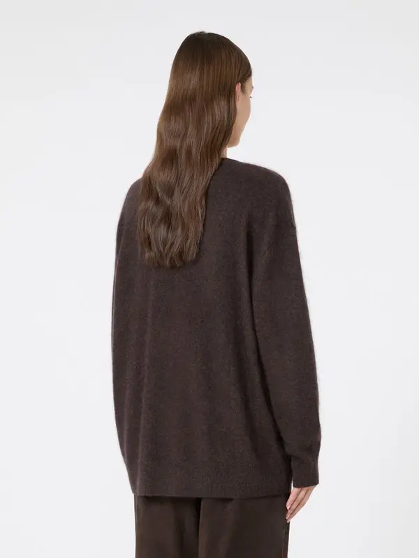Max Mara Brushed Cashmere Yarn Sweater