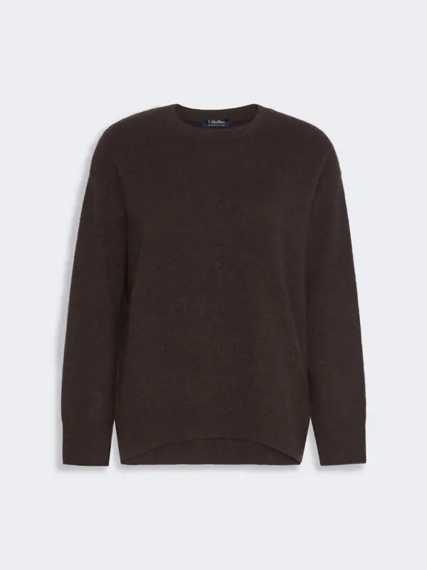 Max Mara Brushed Cashmere Yarn Sweater