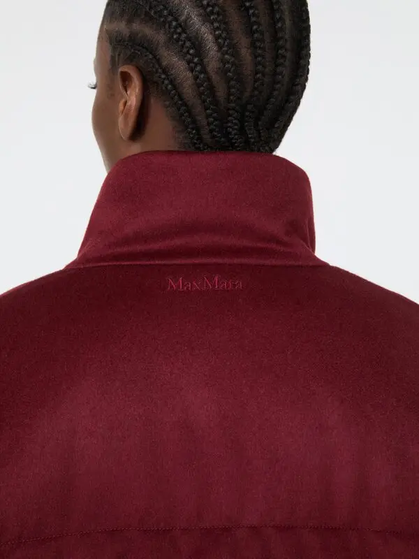 Max Mara Short Reversible Cashmere Puffer Jacket