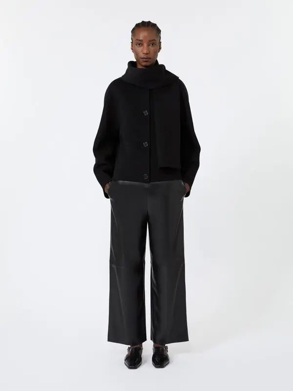Max Mara Coated Jersey Trousers