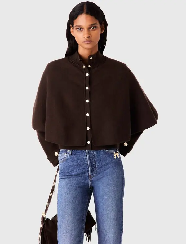 Maje Cape-effect Cardigan
