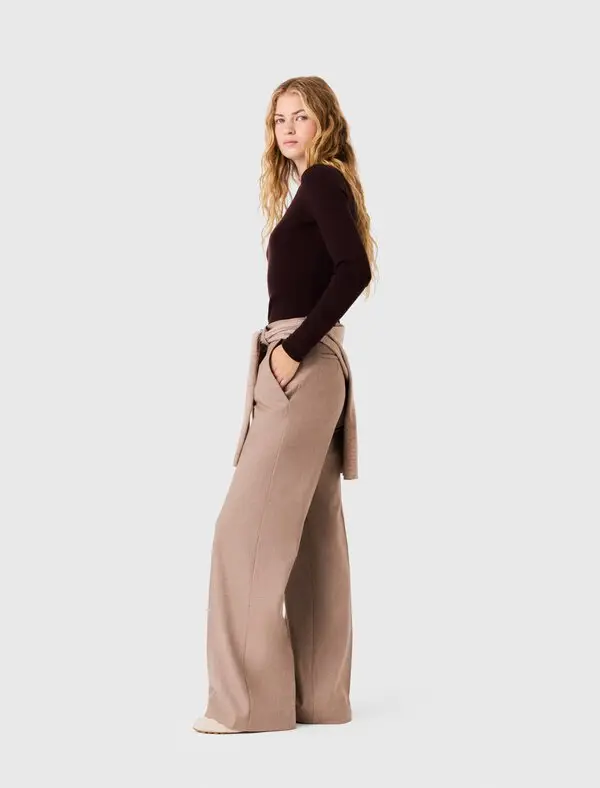 Maje Second-skin Round Neck Jumper