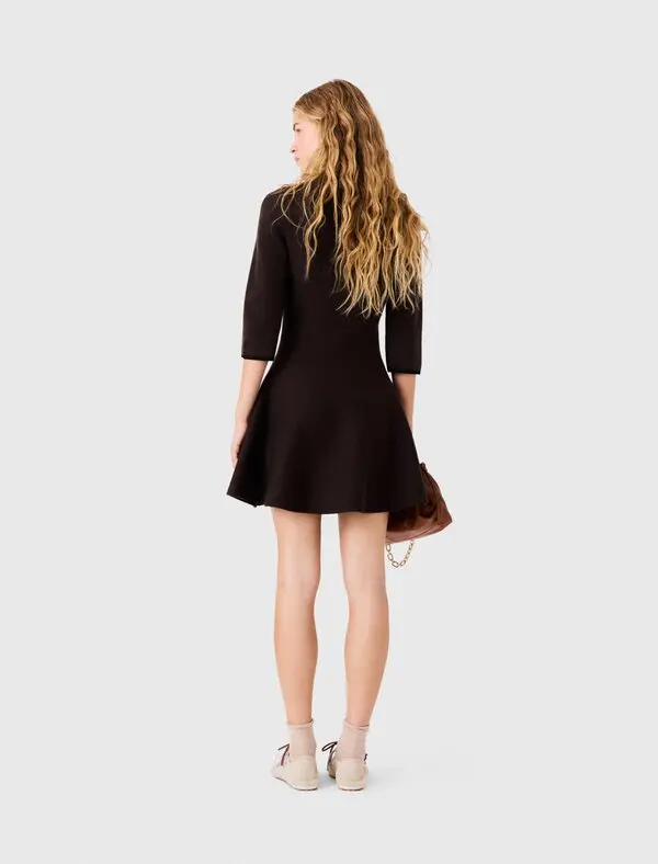 Maje Knit Polo Dress