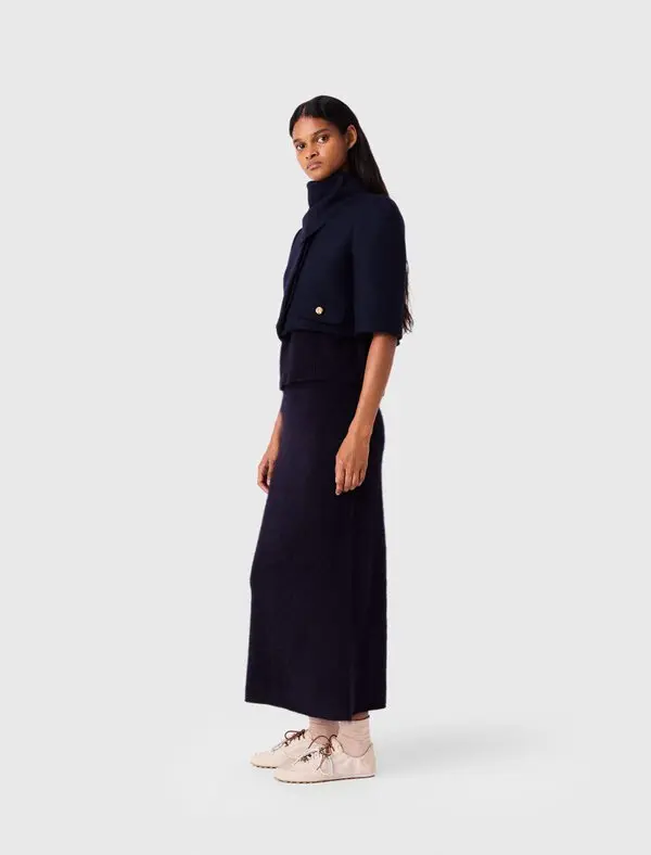 Maje Short Wool Jacket