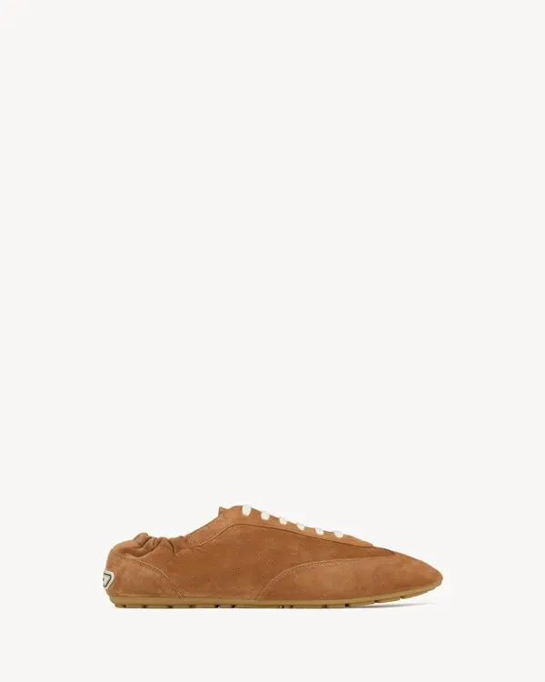 Saint Laurent Lewis Sneakers In Suede - Phard