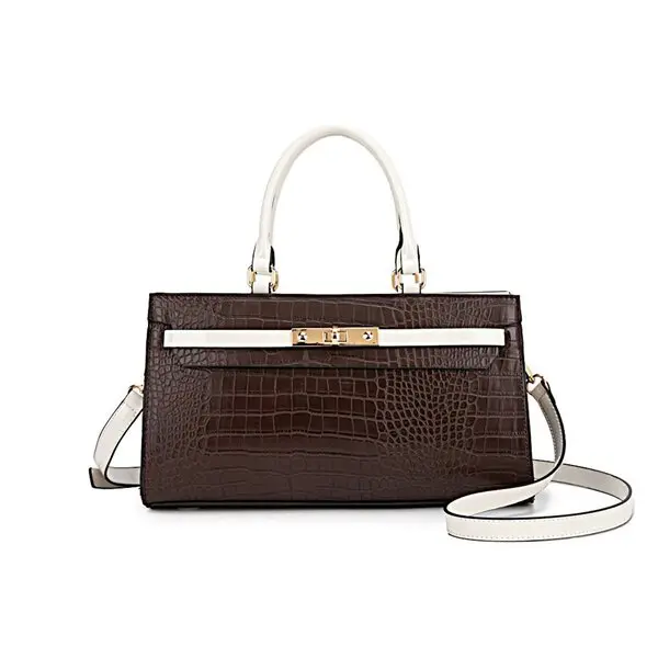 MKF COLLECTION - J'OMOR Colby Satchel Bag Coffee
