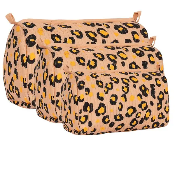 CYC The Leopard Travel Set In Beige - Brown