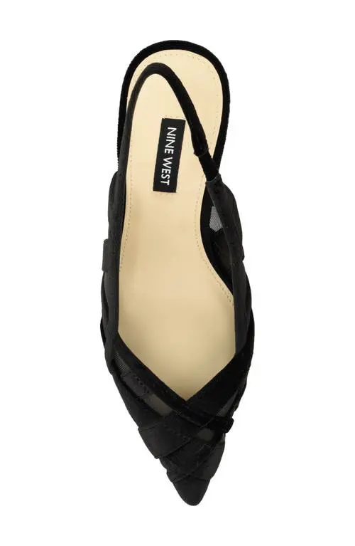Nine West Ellite Slingback Pump - Black