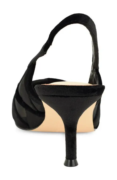 Nine West Ellite Slingback Pump - Black