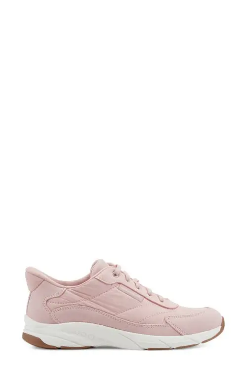 Easy Spirit Ace Quilted Paneled Sneakers - Light Pink