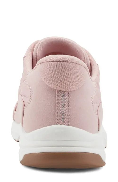 Easy Spirit Ace Quilted Paneled Sneakers - Light Pink