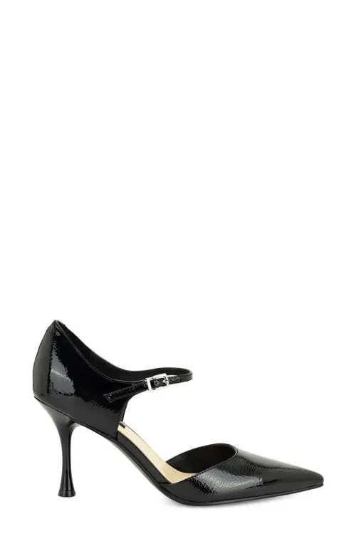 Nine West Piraye Faux Leather Mary Jane Pump - Black
