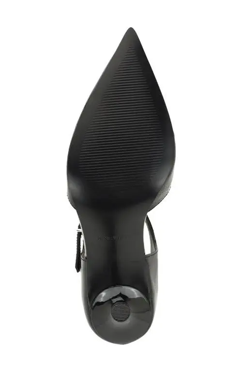 Nine West Piraye Faux Leather Mary Jane Pump - Black