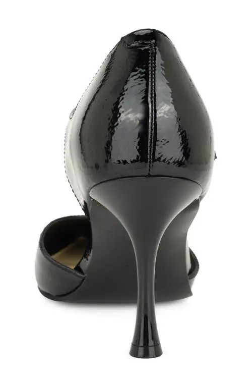 Nine West Piraye Faux Leather Mary Jane Pump - Black