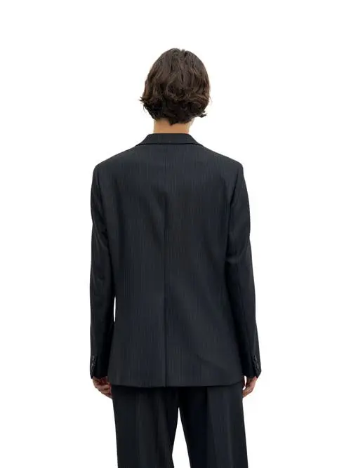 Gerard Darel Justi Pinstripe Suit Blazer