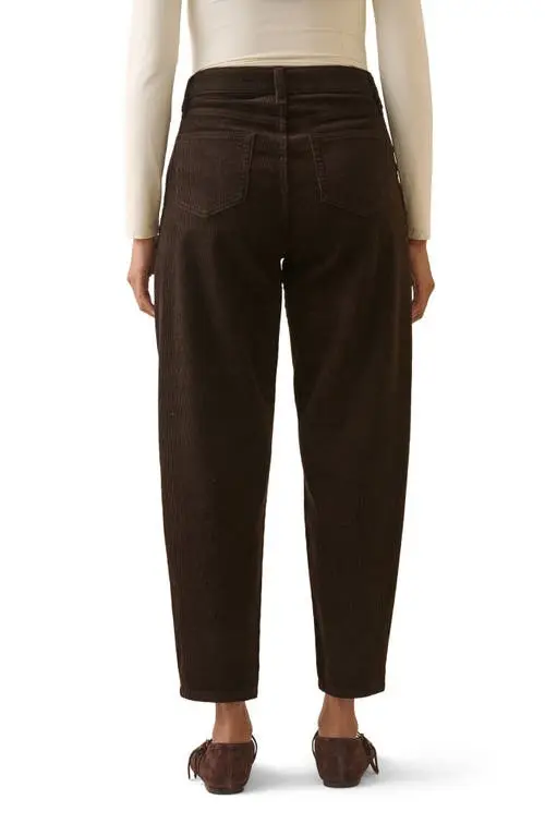 NOBODY'S CHILD Seamed Corduroy Barrel Leg Pants