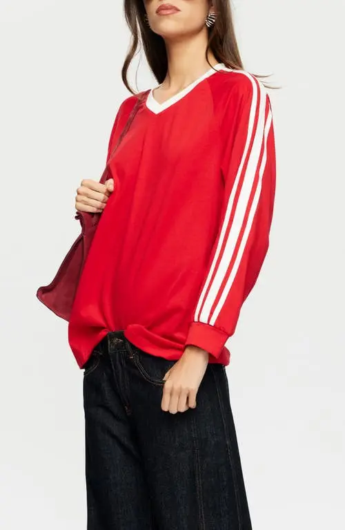 Lioness All Stars Long Sleeve T-shirt - Rouge