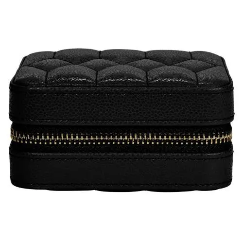 Wolf Lauren Zip Travel Case - Black