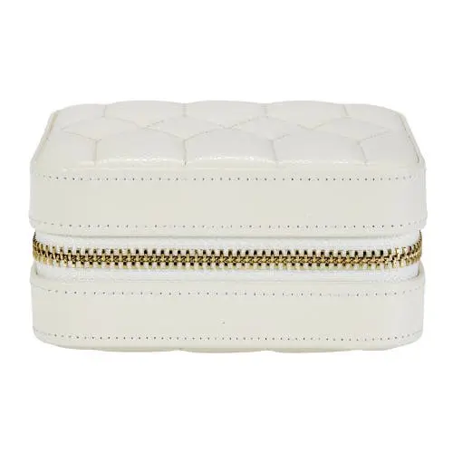 Wolf Lauren Zip Travel Case - Ivory