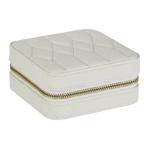 Wolf Lauren Zip Travel Case - Ivory