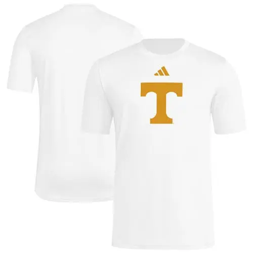 Adidas Tennessee Volunteers Primary Logo T-shirt - White