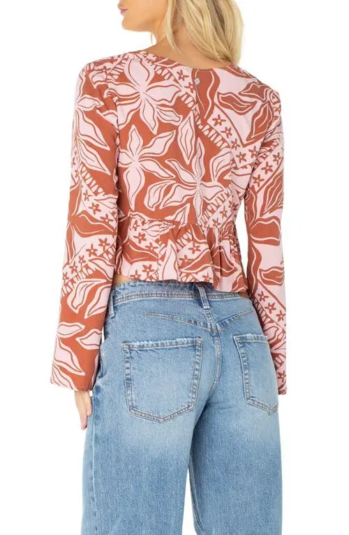 Roxy Night Sky Print Cropped Top